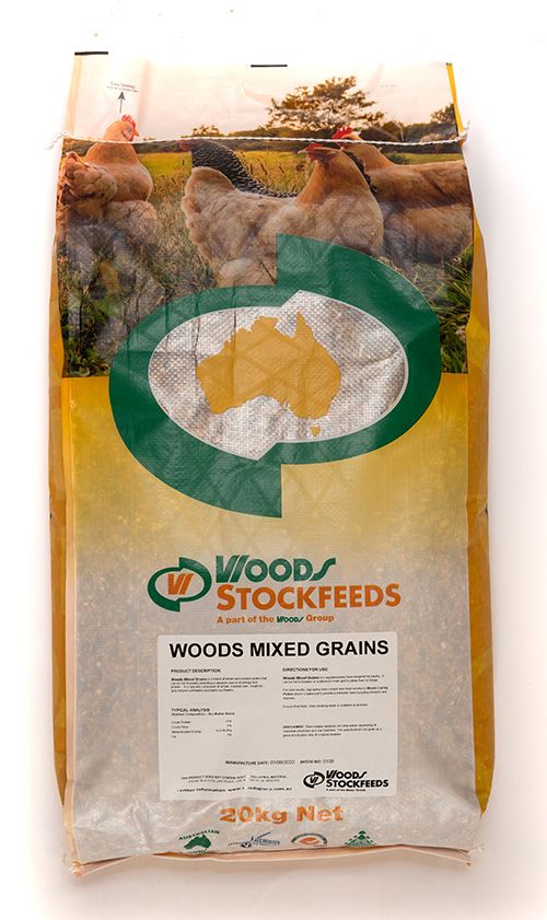Woods Stockfeeds - Poultry Feed Range