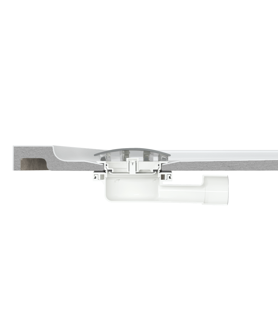 CCL Shower Trays with the innovative Lo-Seal Trap