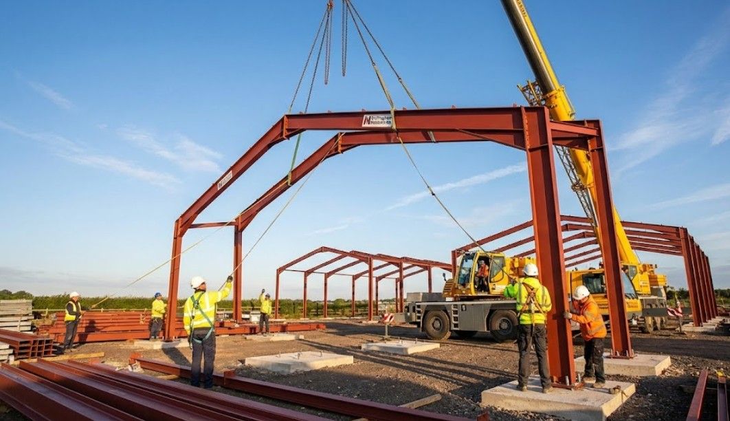 Steel Building Frames Nottingham | Portal Frame Structures