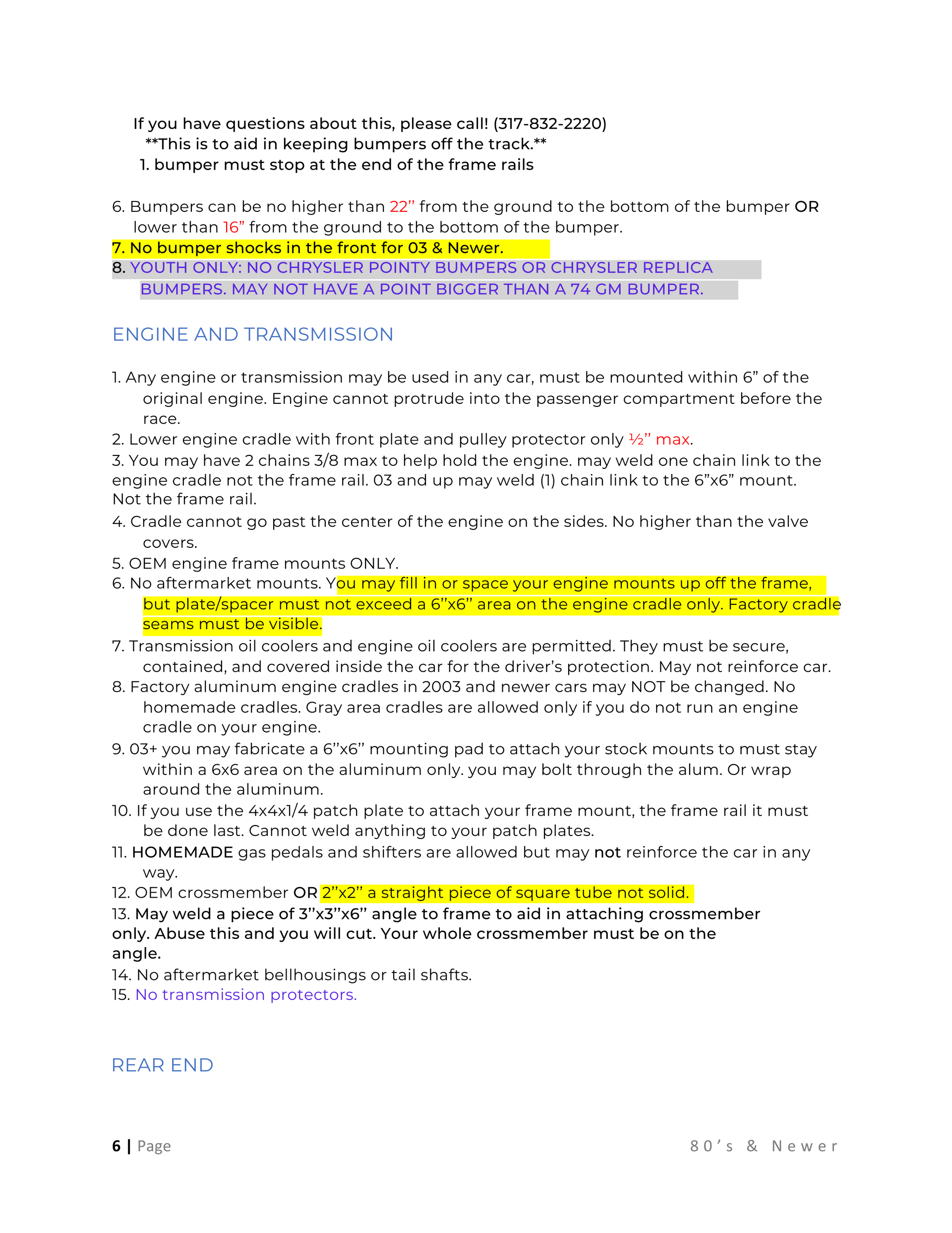 River City Rampage Rules - Toast Promotions