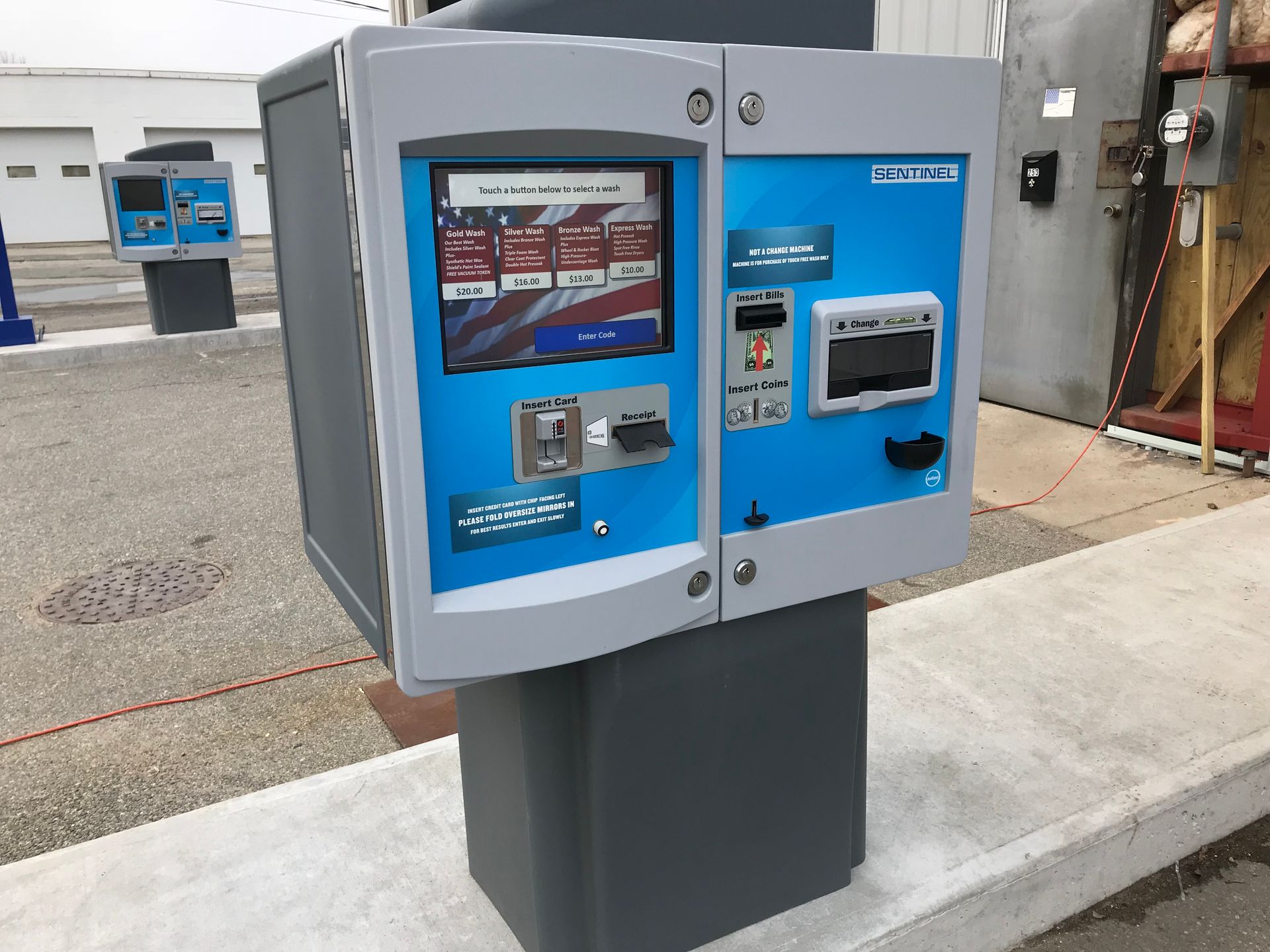 Car Wash Pay Stations (POS)