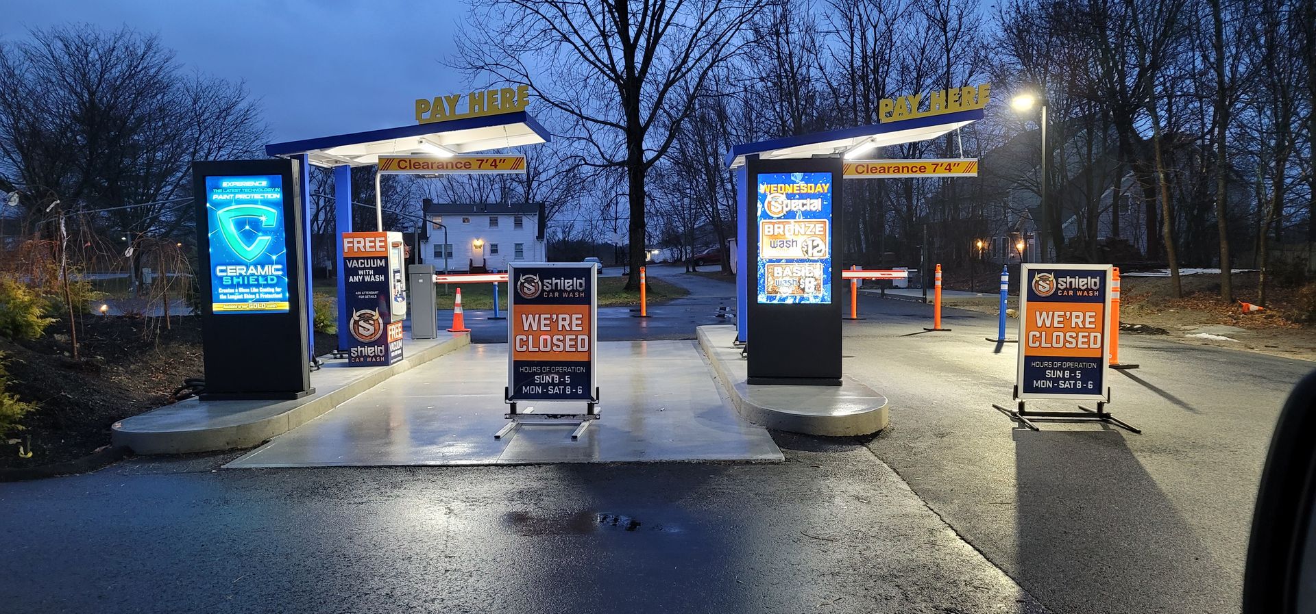 Car Wash Pay Stations (POS)