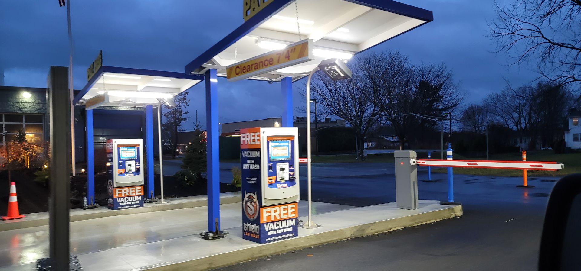 Car Wash Pay Stations (POS)