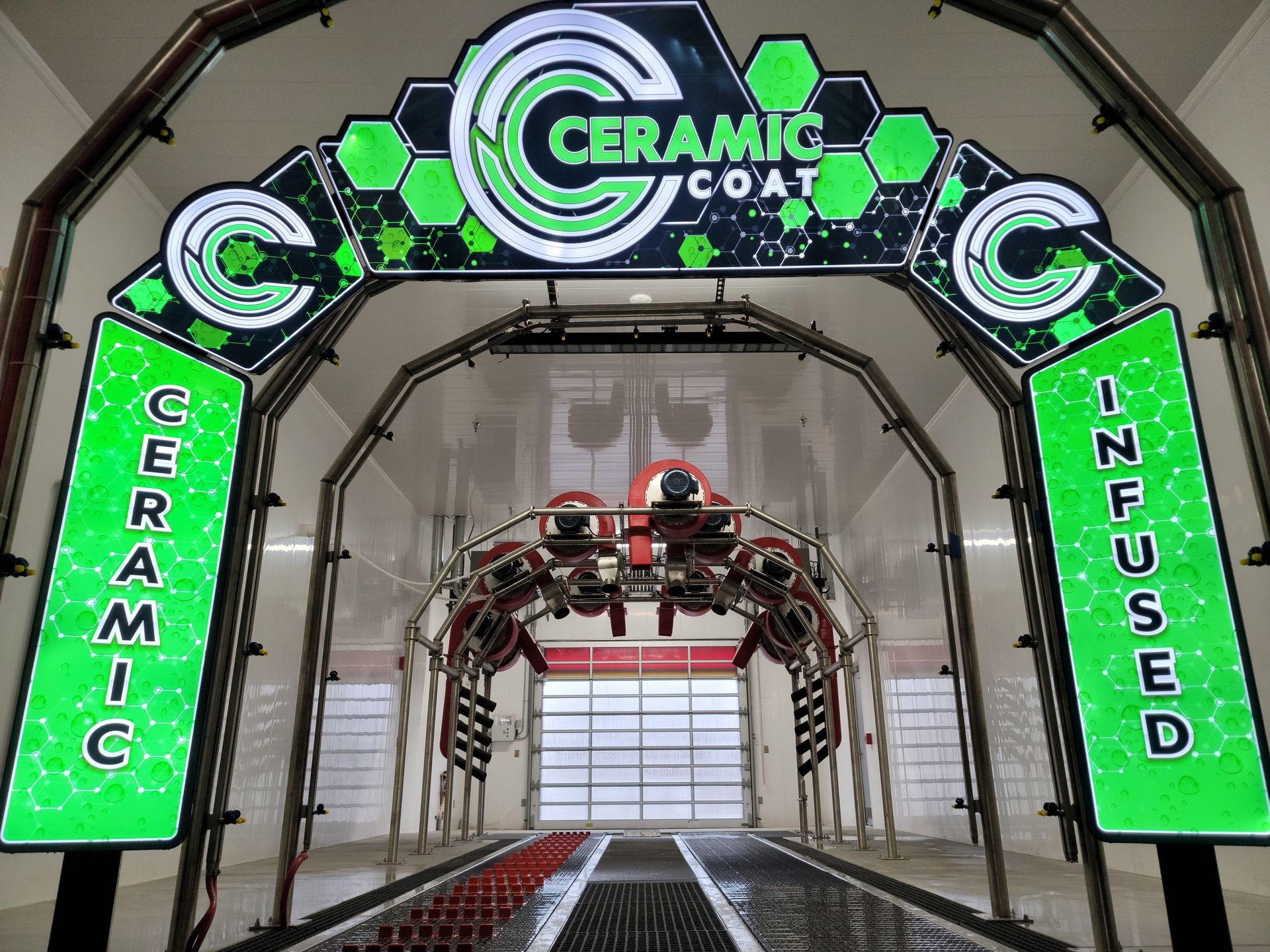 Conveyorized Tunnel Car Wash Equipment