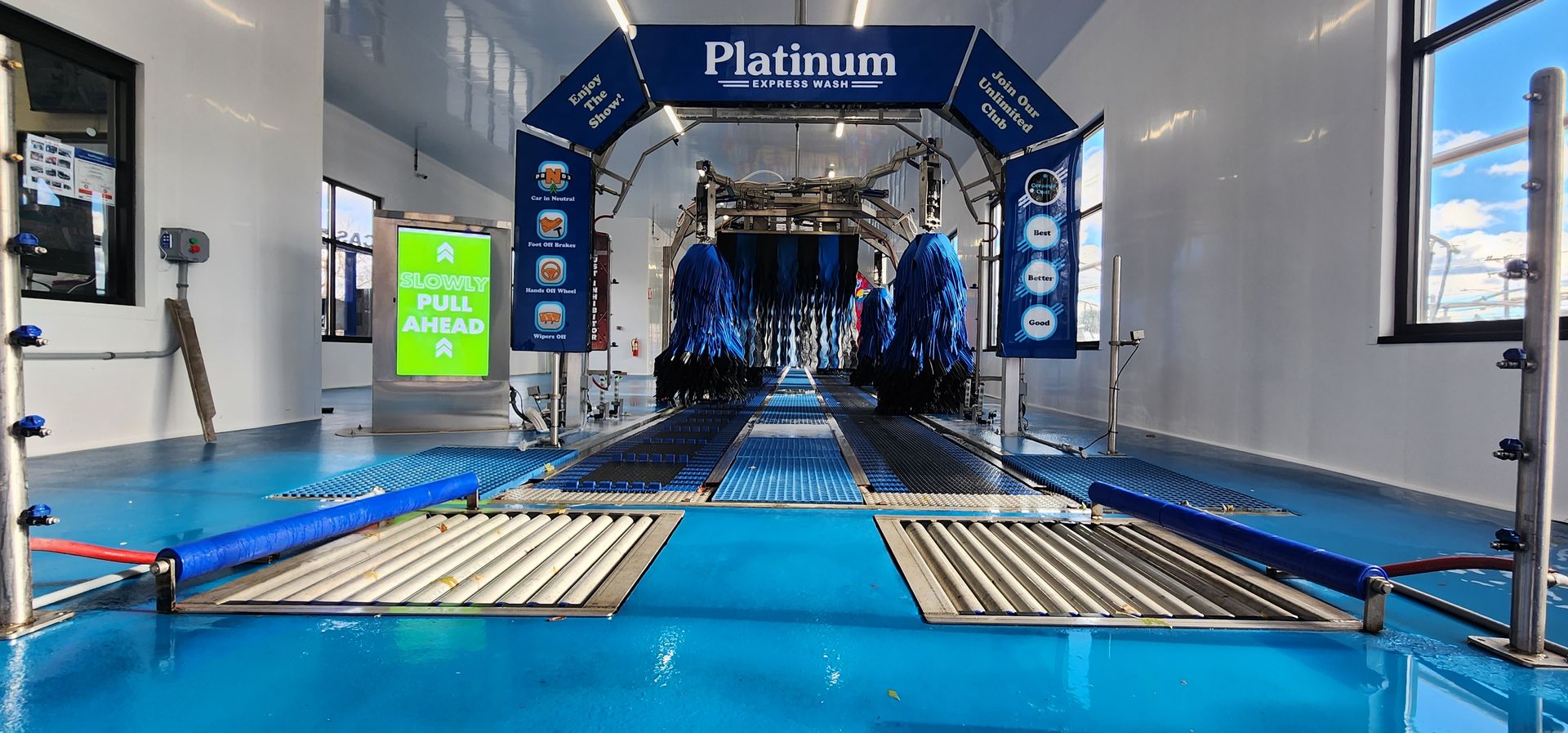 Conveyorized Tunnel Car Wash Equipment