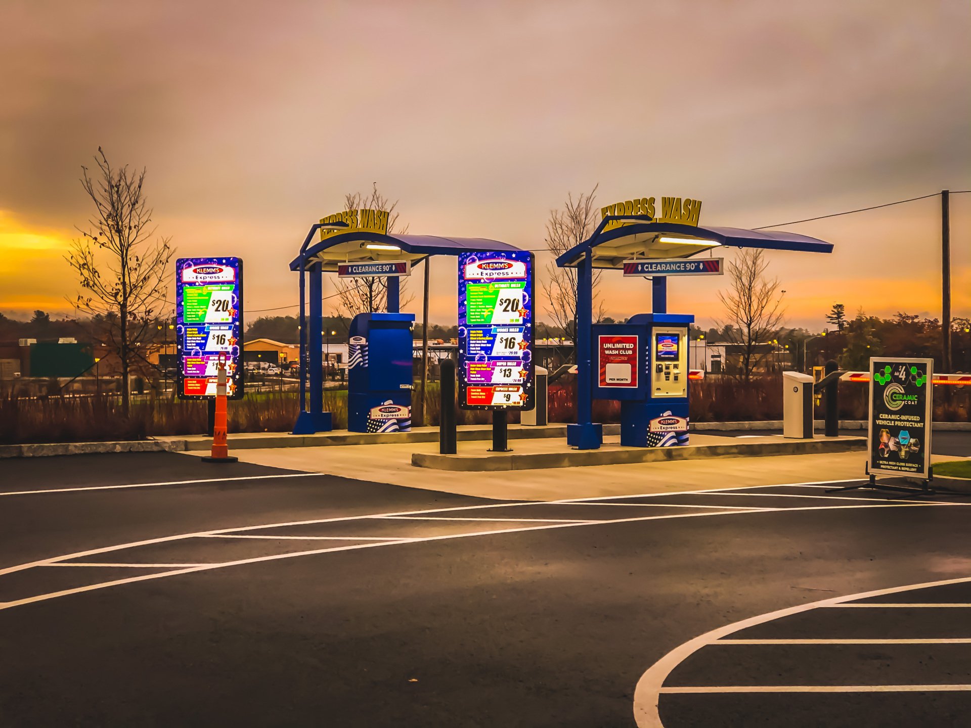 Car Wash Pay Stations (POS)