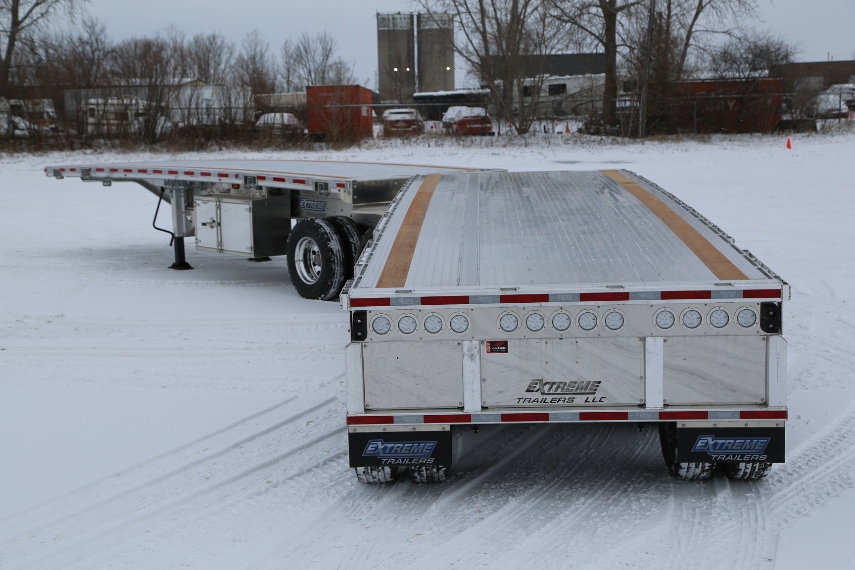 Photo Gallery | Extreme Trailers | Dunnage rack | Trailer tool box