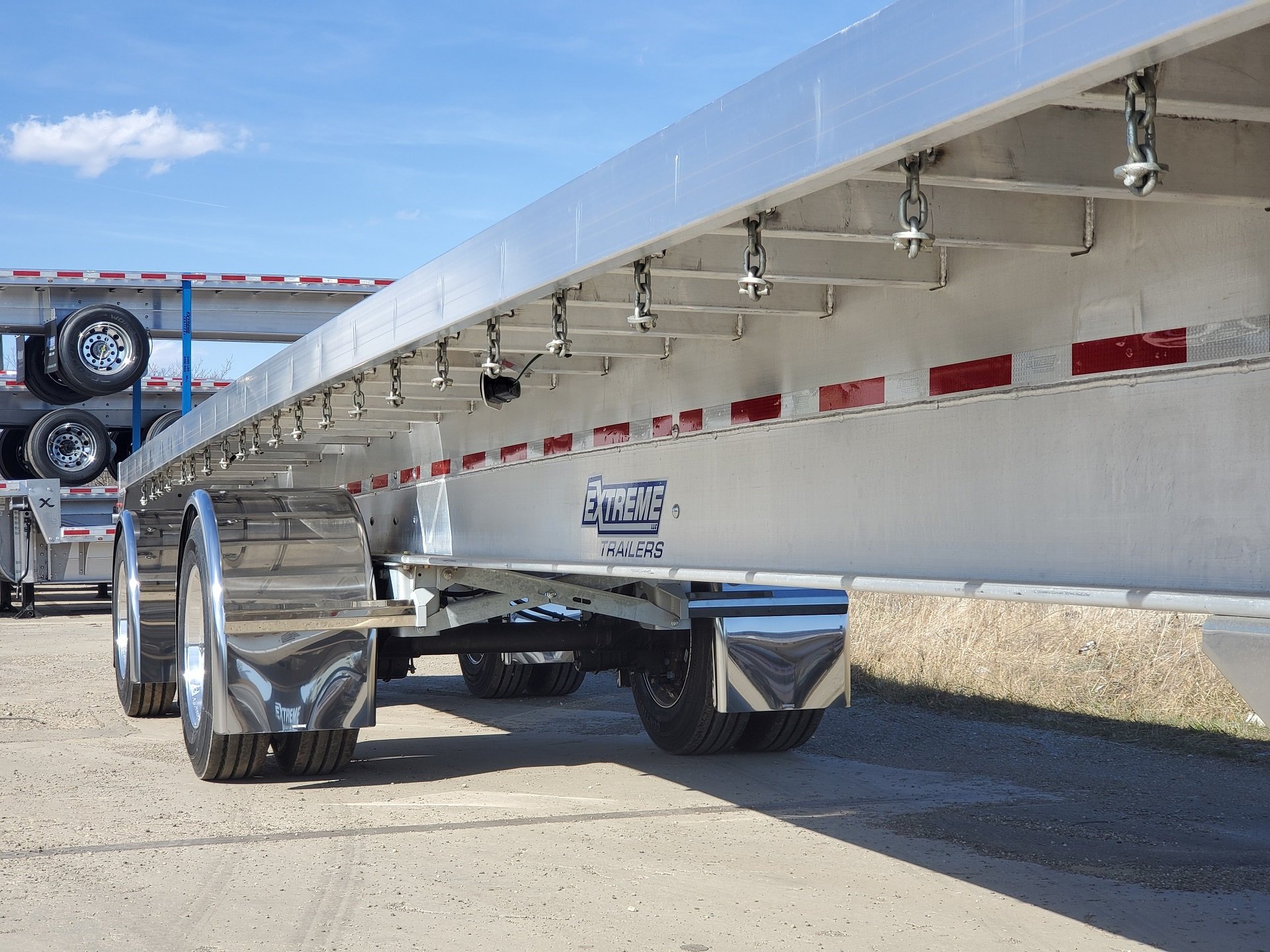 Photo Gallery | Extreme Trailers | Dunnage rack | Trailer tool box