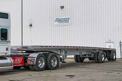 Photo Gallery | Extreme Trailers | Dunnage rack | Trailer tool box