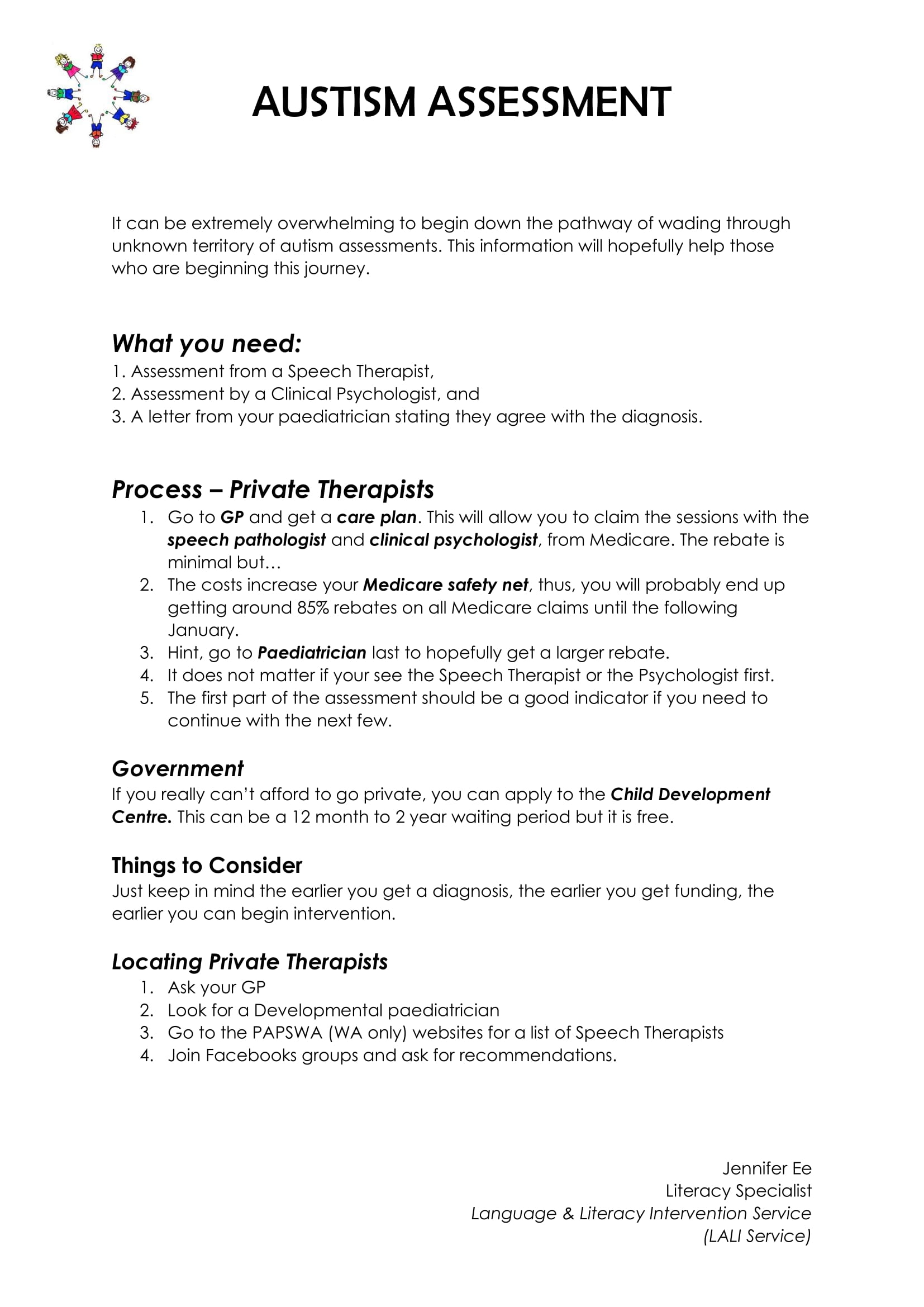 Guide to Getting an Autism Assessment