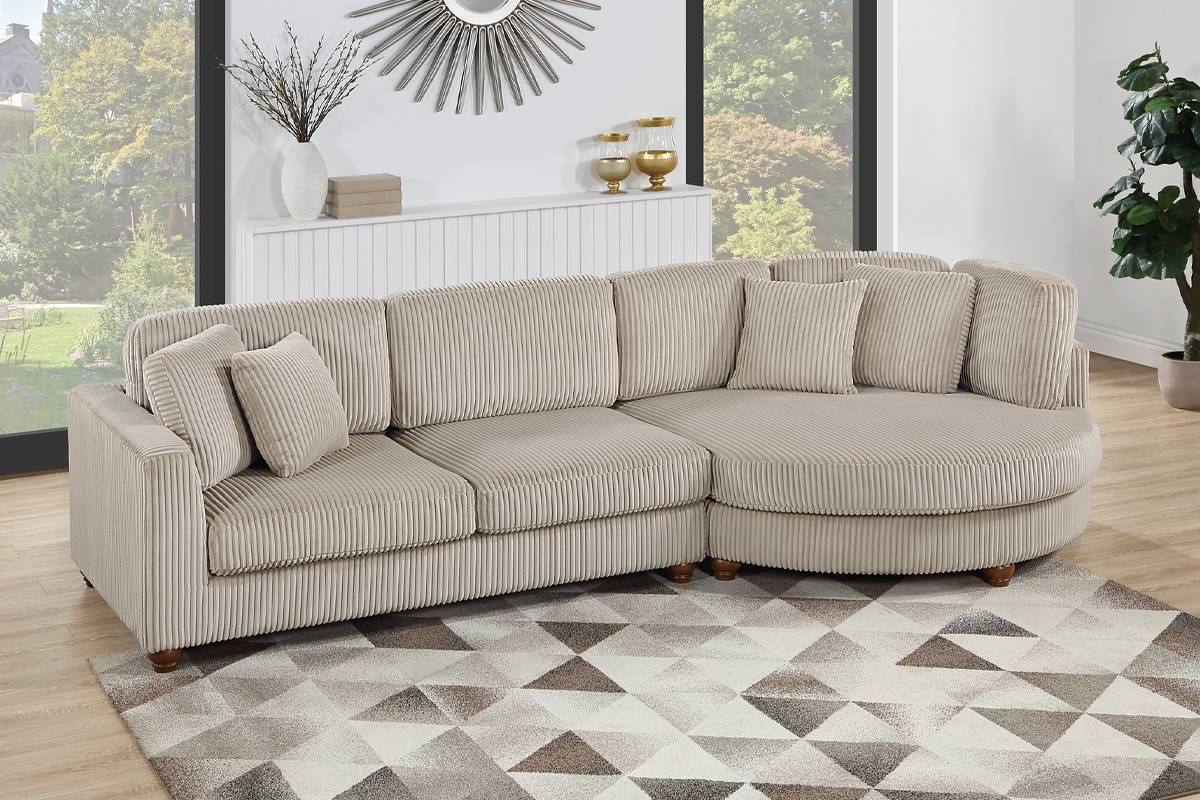 2-Piece Sectionals | Boss Furniture