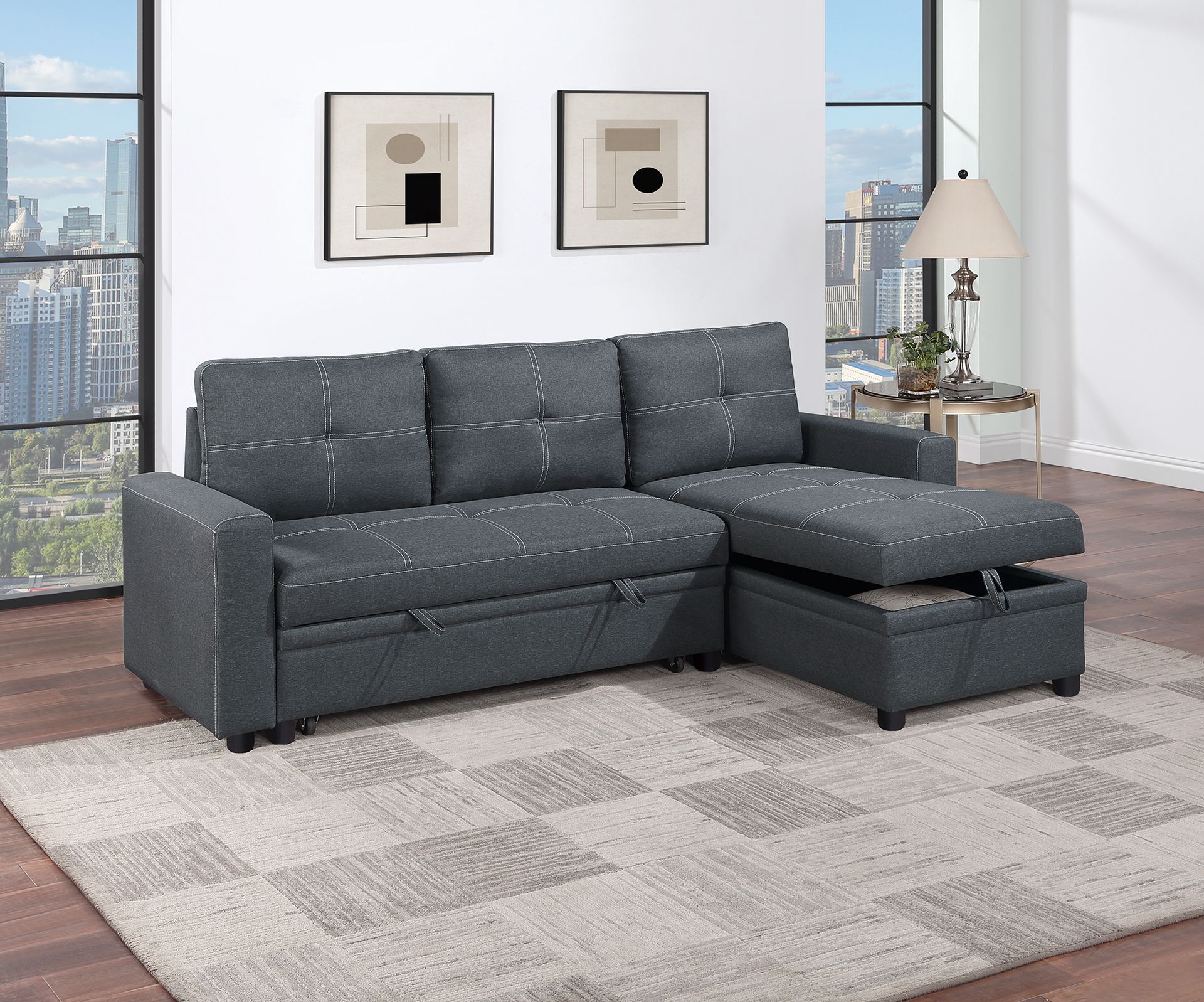 Convertible Sofa F8535 | Boss Furniture