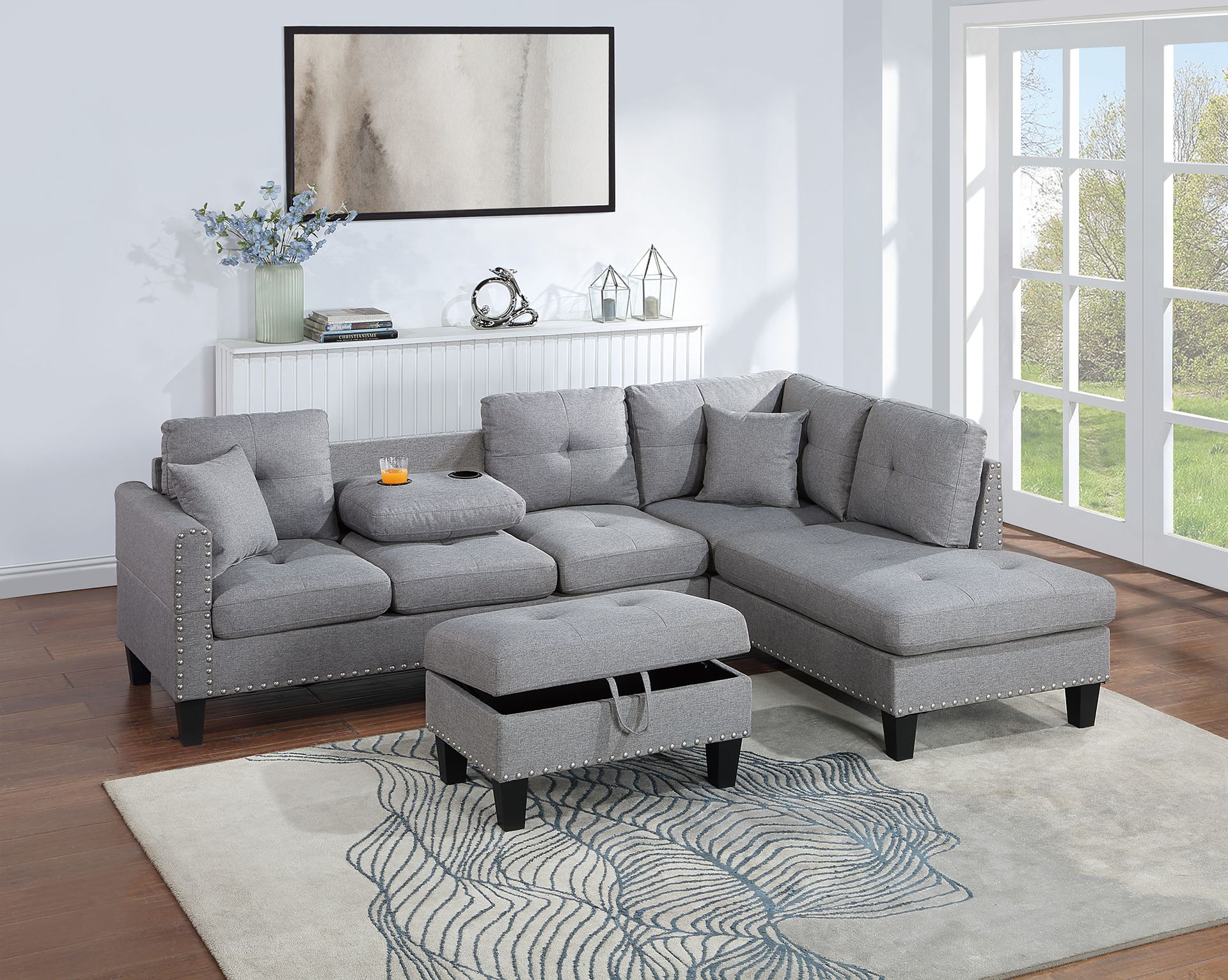 3-Piece Sectionals | Boss Furniture