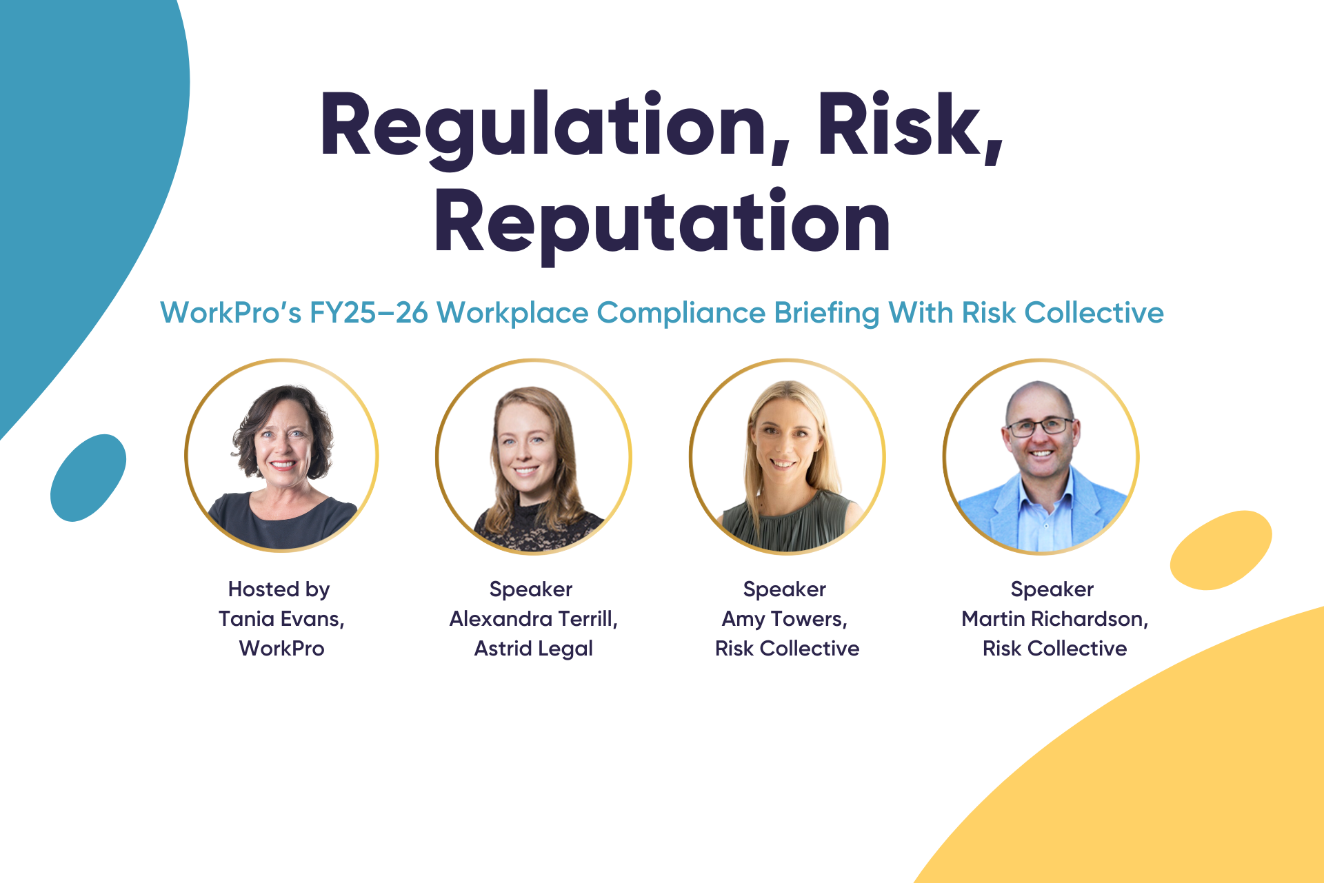 Regulation, Risk, Reputation | FY25-26 Compliance Webinar