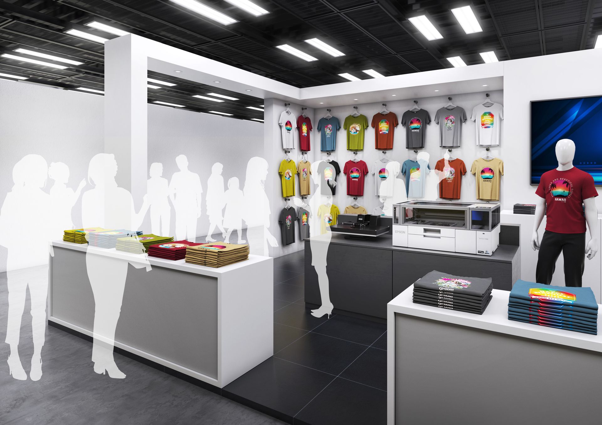 Epson SureColour F1060 DTG/DTF Hybrid Printer