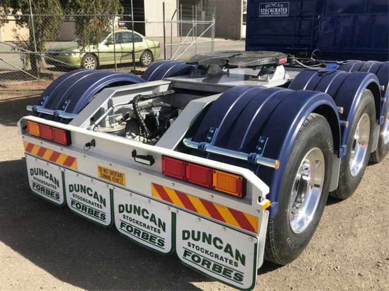 Alexander Downs - Duncan 2 Deck Cattle A Trailer - Duncan Stock Crates