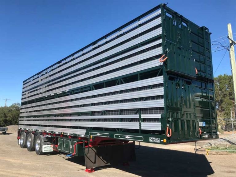 Jennings & Sons - Duncan 4x2 B Trailer - Duncan Stock Crates