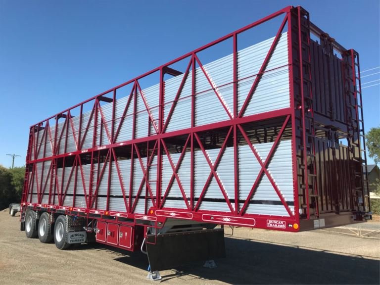Kingswood Sand & Livestock - Duncan 2 Deck Cattle B Trailer - Duncan ...