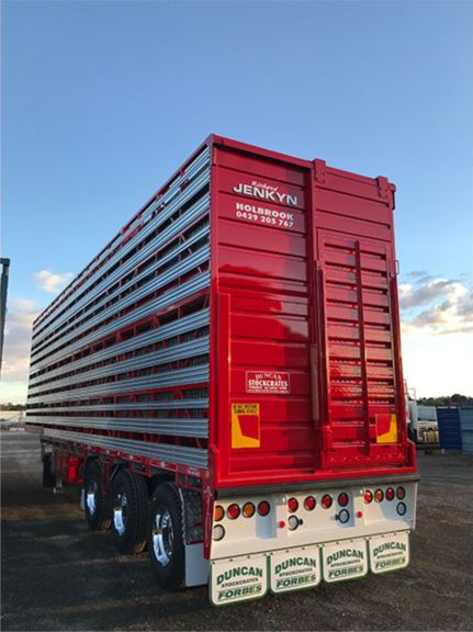 Richard Jenkyn - Duncan 4x2 Semi Trailer - Duncan Stock Crates
