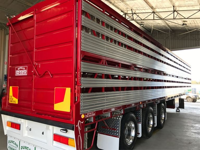 Rod Griffith - Duncan 48ft 2x1 Semi Trailer - Duncan Stock Crates