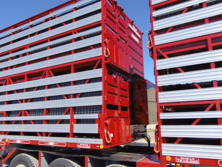 Neil Morrison Livestock Transport - Duncan 4x2 B Double - Duncan Stock ...