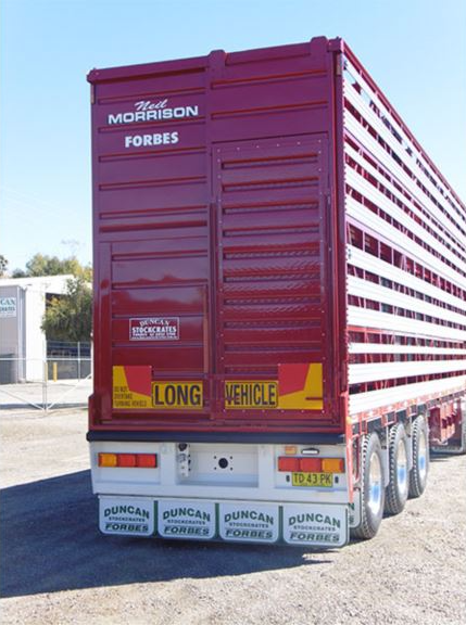 Neil Morrison Livestock Transport - Duncan 4x2 B Double - Duncan Stock ...