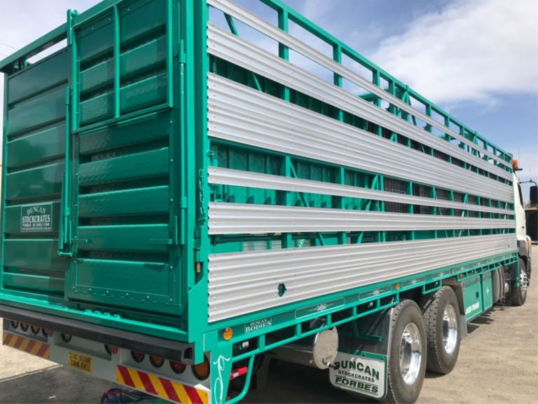 Agri Trans - Duncan Body, Pig Trailer & 2x1 Stockcrates - Duncan Stock ...