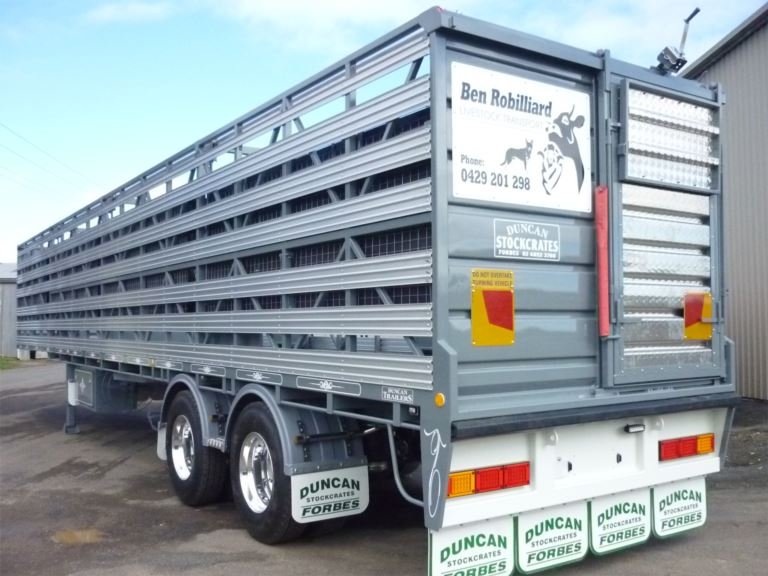 Livestock Trailers - Duncan Stock Crates