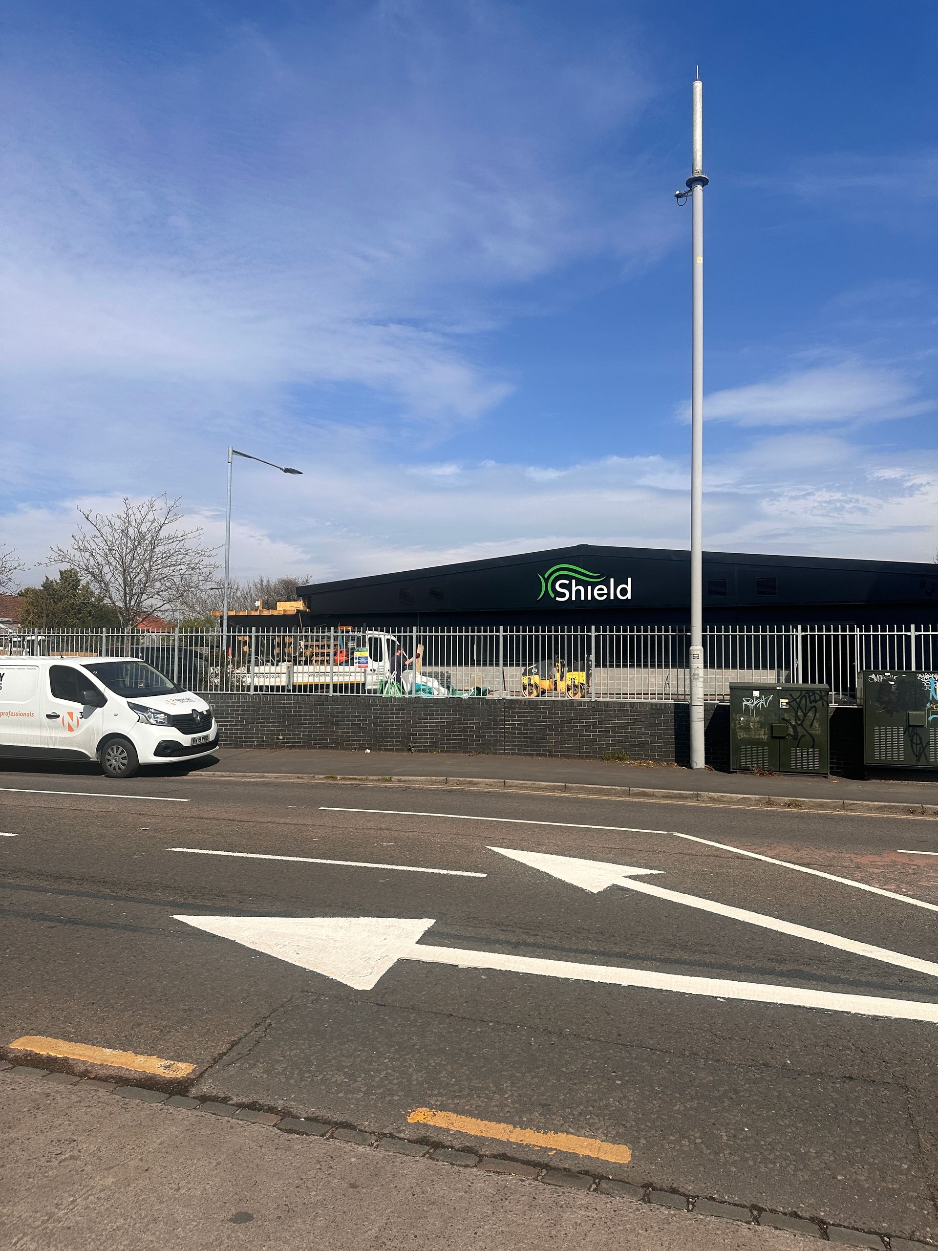 SHIELD | Signage Install | N3 Display Graphics | Bristol