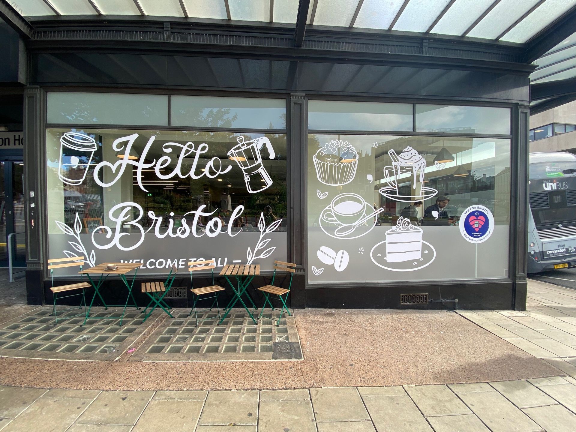 University of Bristol - Window Branding Installation in Bristol