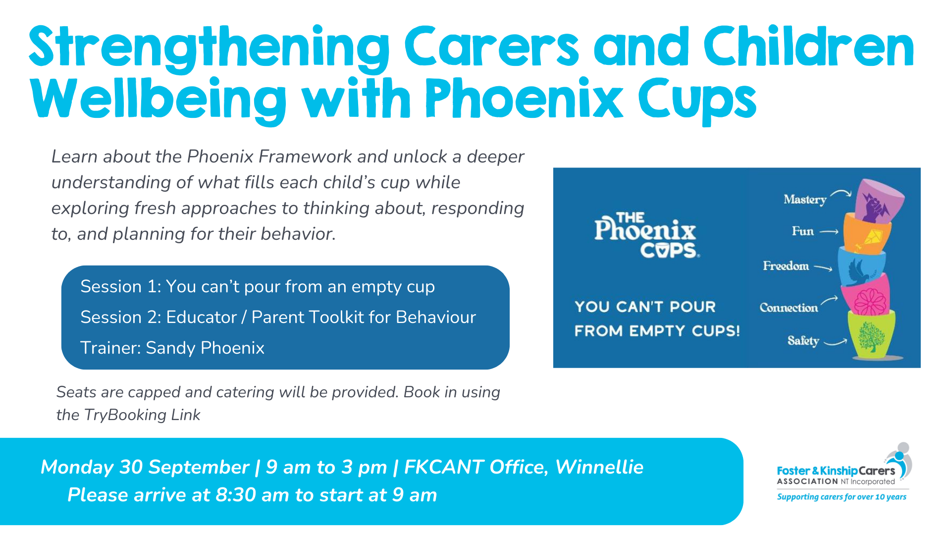 New Training Alert: Phoenix Cups