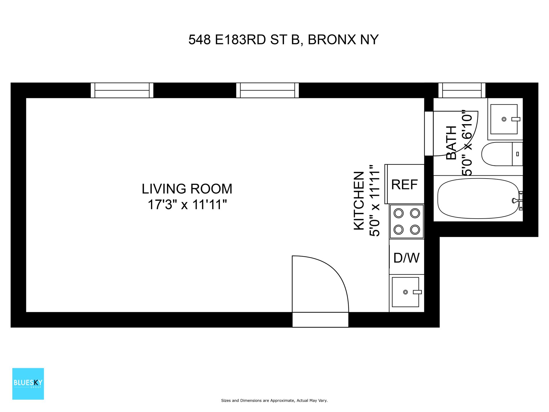 548 E 183rd | Bluesky Living