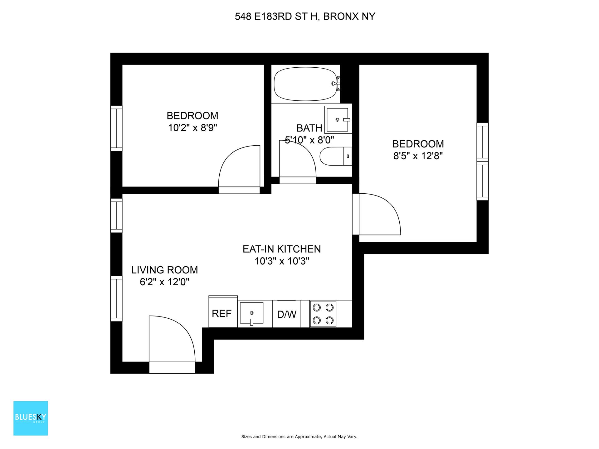 548 E 183rd | Bluesky Living