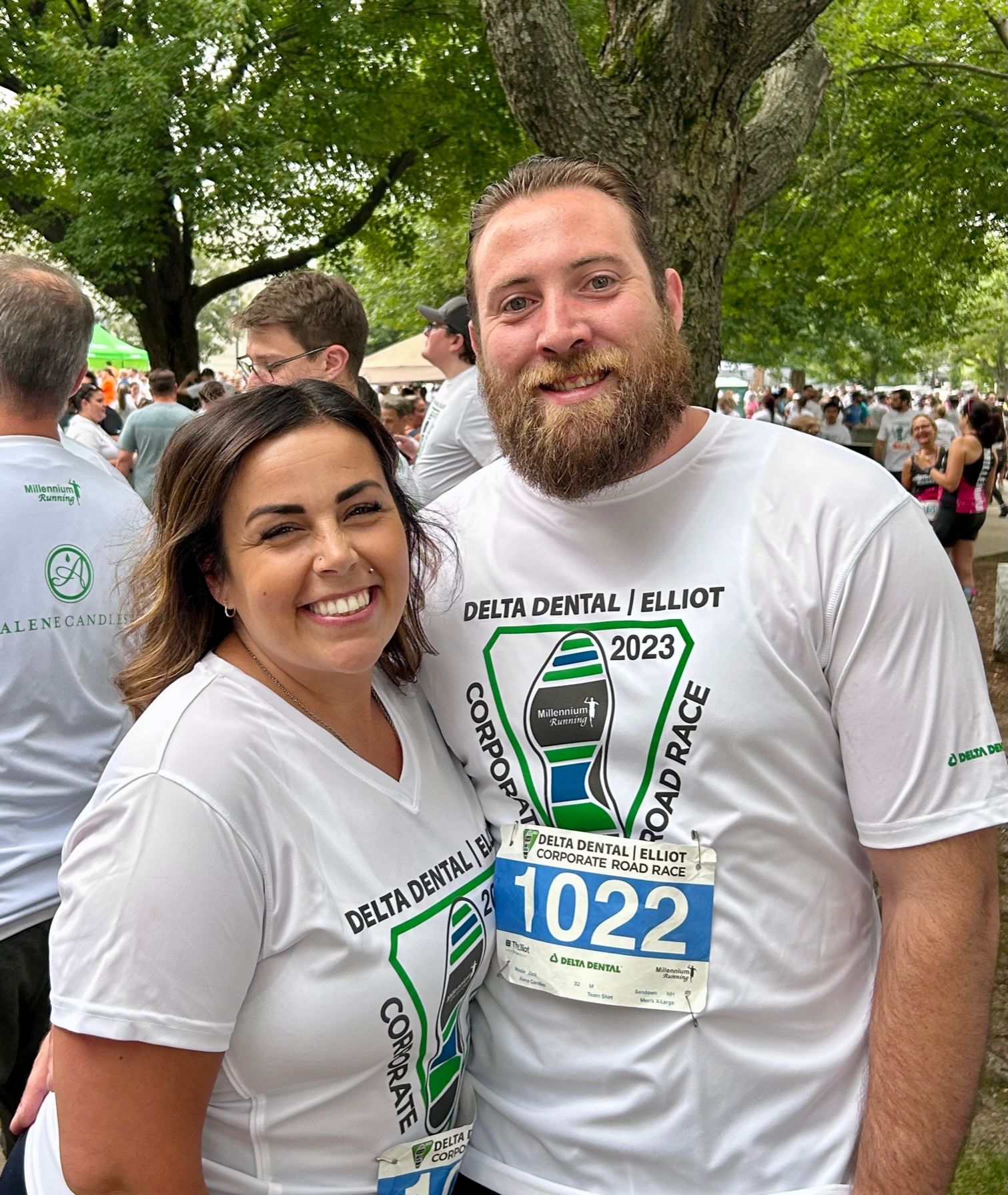 Alene Candles Runs for Charity