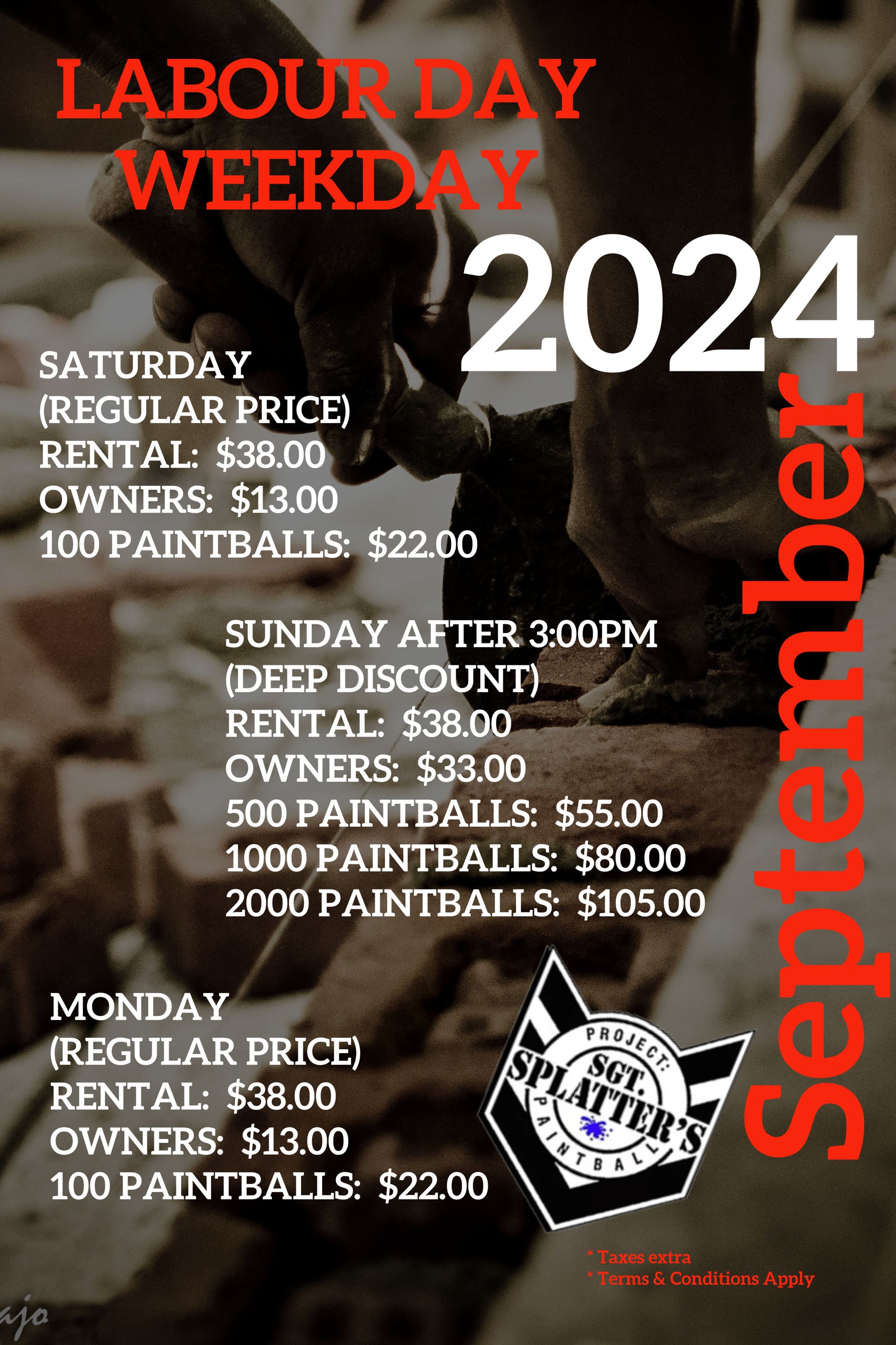 Sgt. Splatter's Project Paintball | Largest Indoor Paintball Toronto
