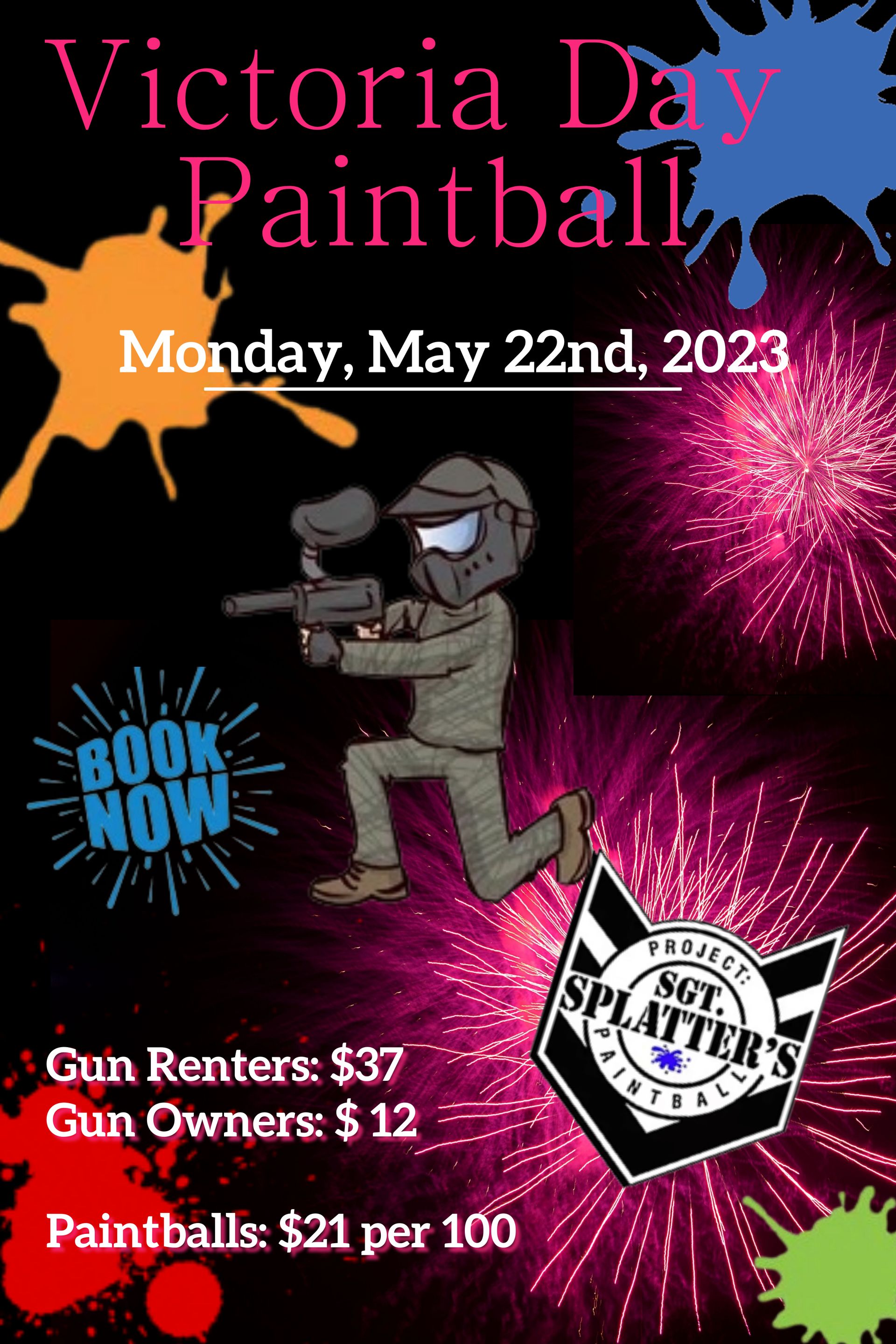 Sgt. Splatter's Project Paintball | Largest Indoor Paintball Toronto