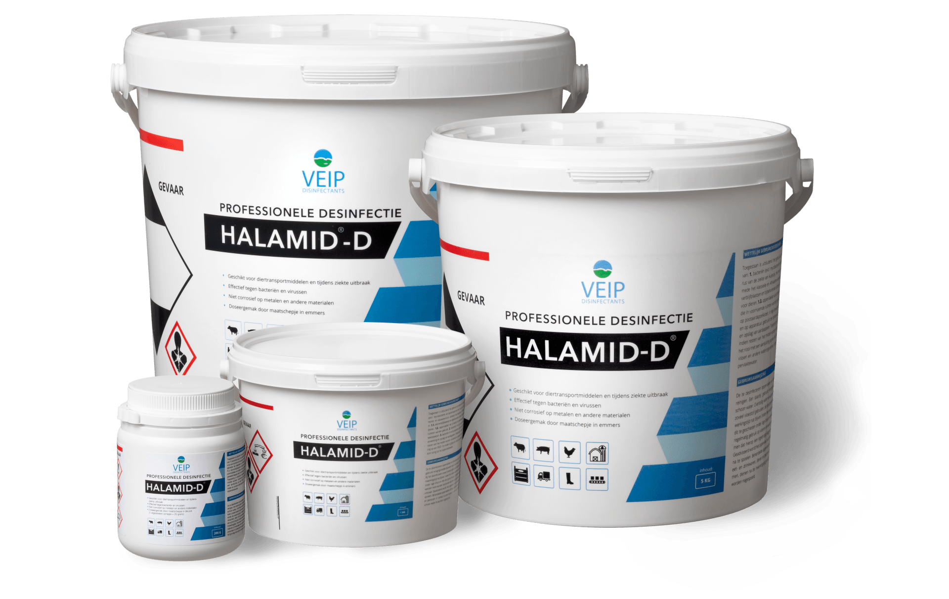 Producten Halamid en Halamid-d