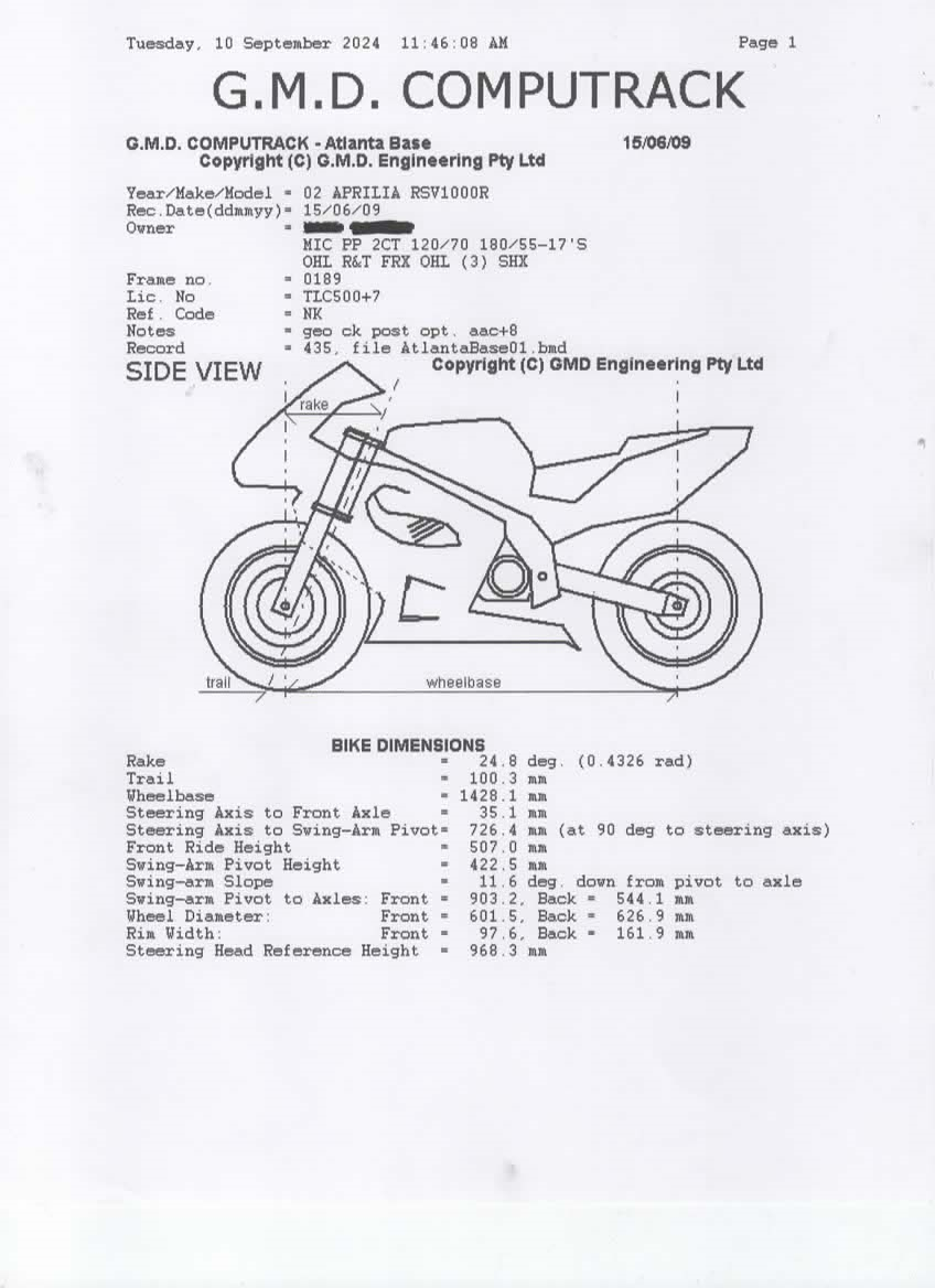 G.M.D. Computrack Atlanta | Motorcycle Alignment