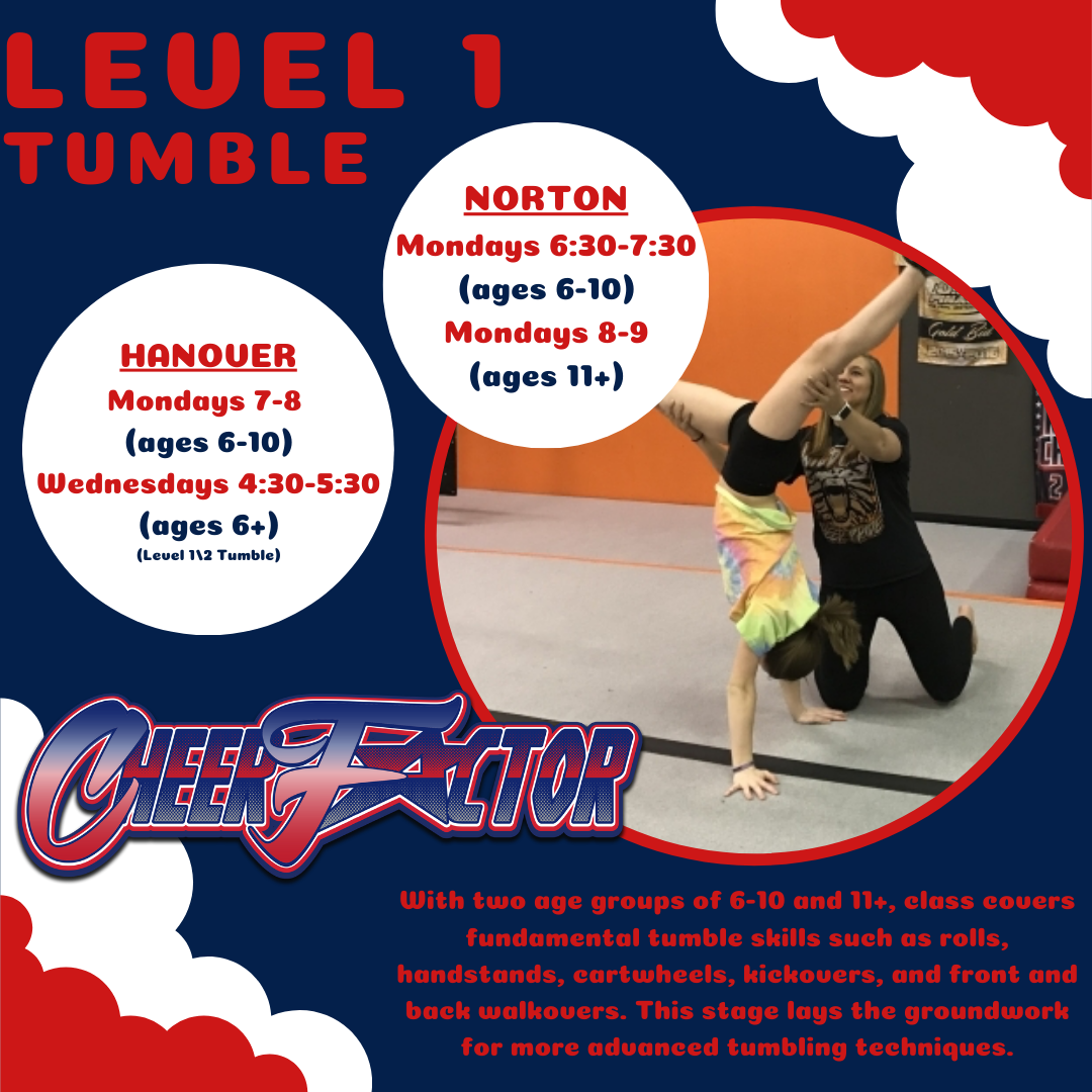 Tumbling and Stunt Classes