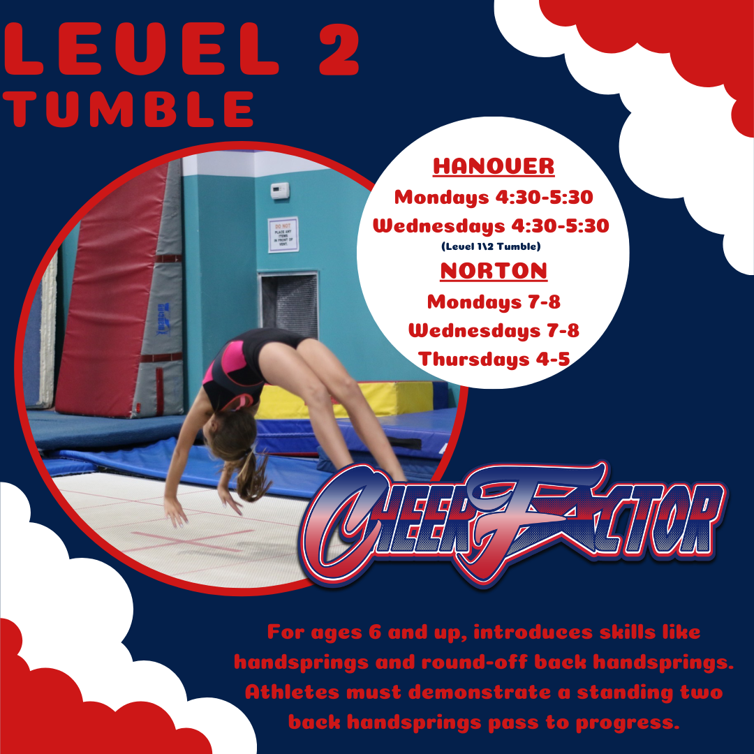 Tumbling and Stunt Classes