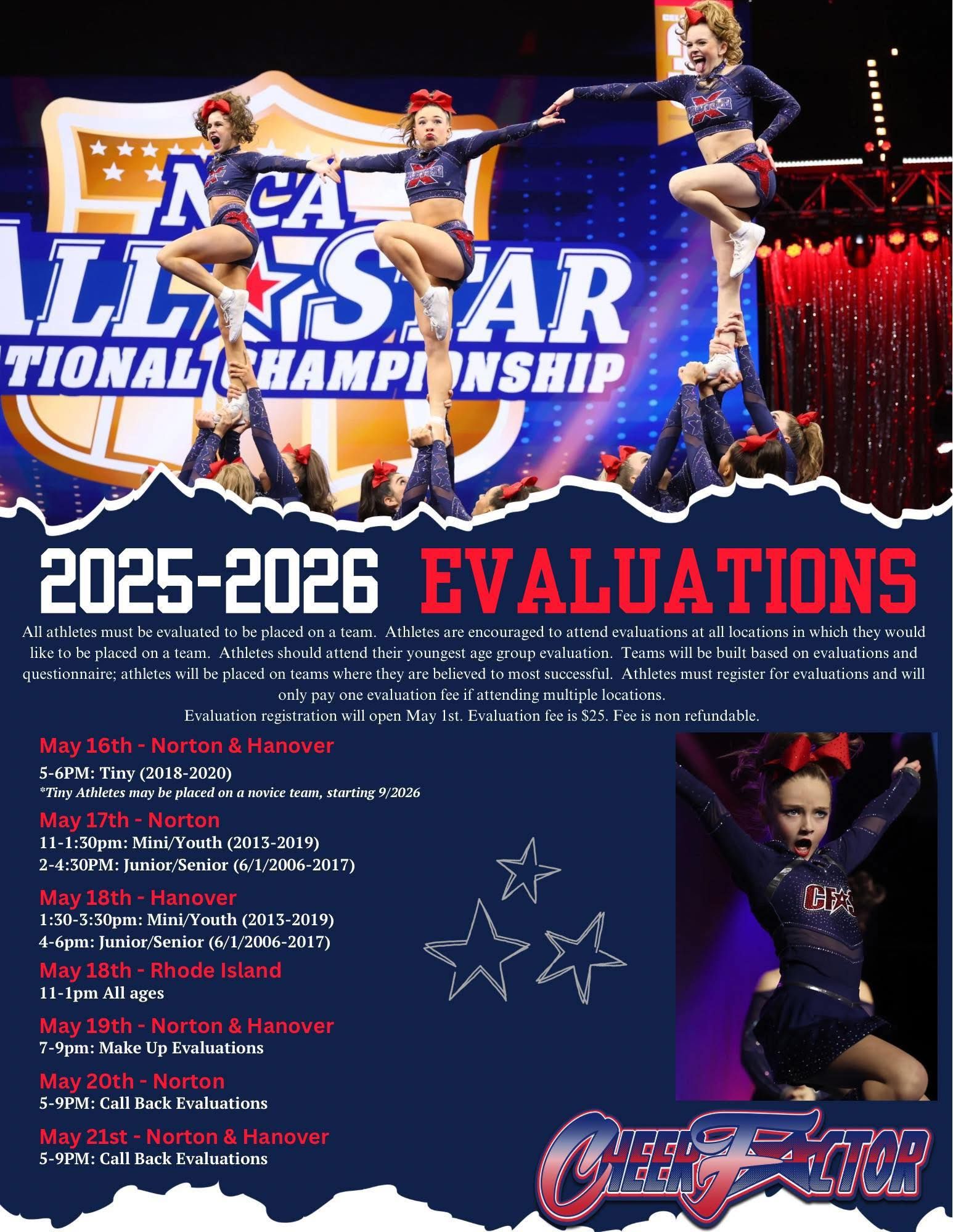 Cheer & Tumble Training | CheerFactor AllStars