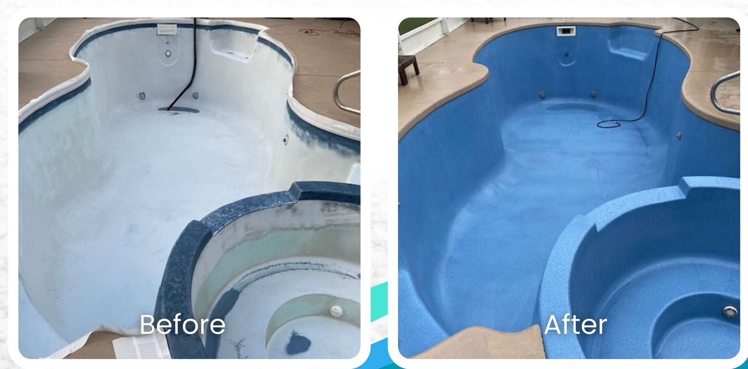 One-Day Fiberglass Pool Resurfacing with ecoFINISH