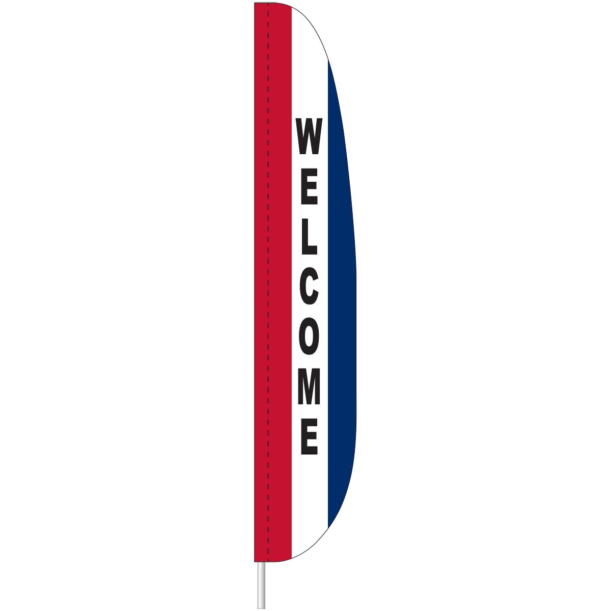 Custom Nylon Message & Advertising Flags for Businesses
