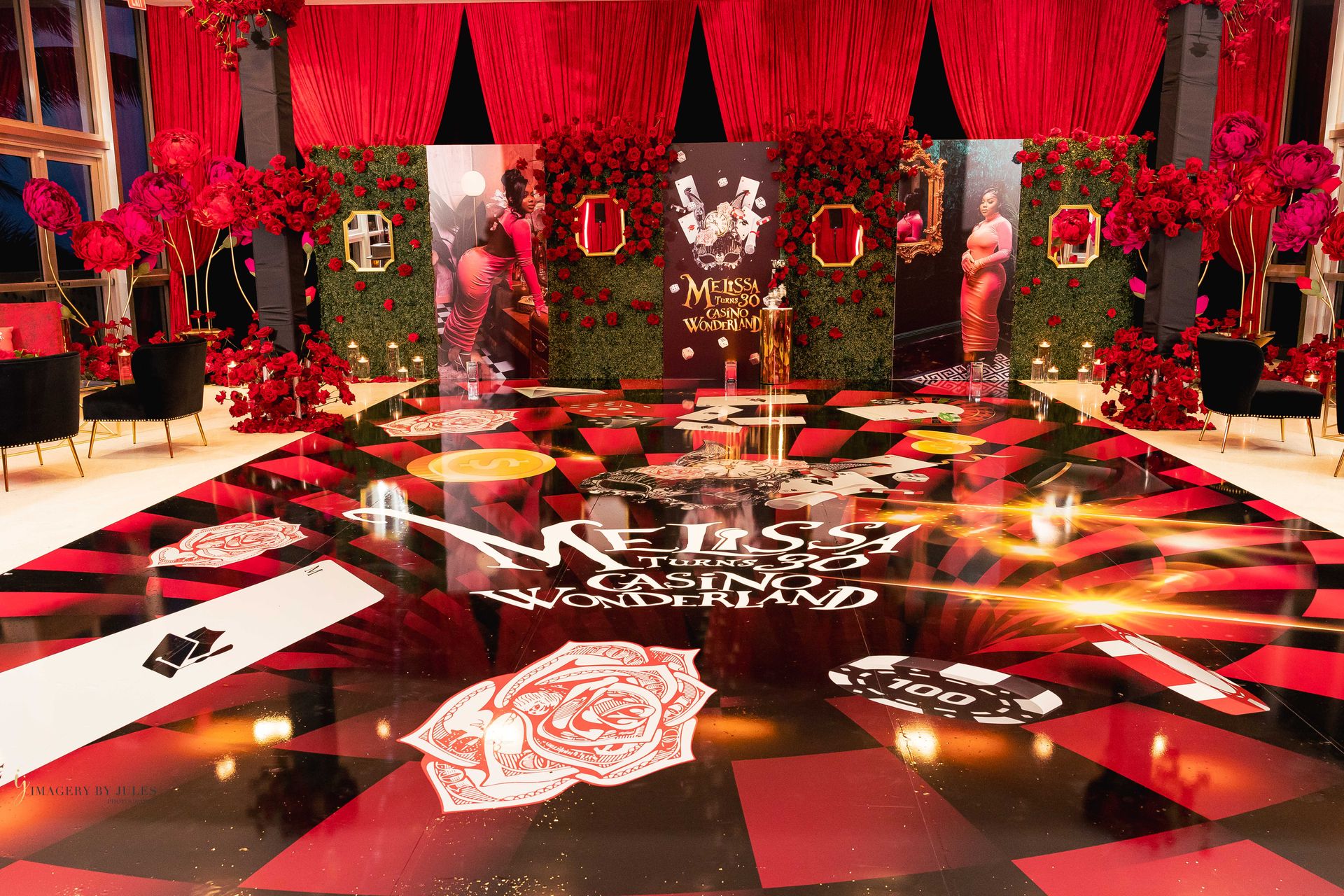 Custom Dance Floor Wraps | Vinyl Dance Floor Wedding Party