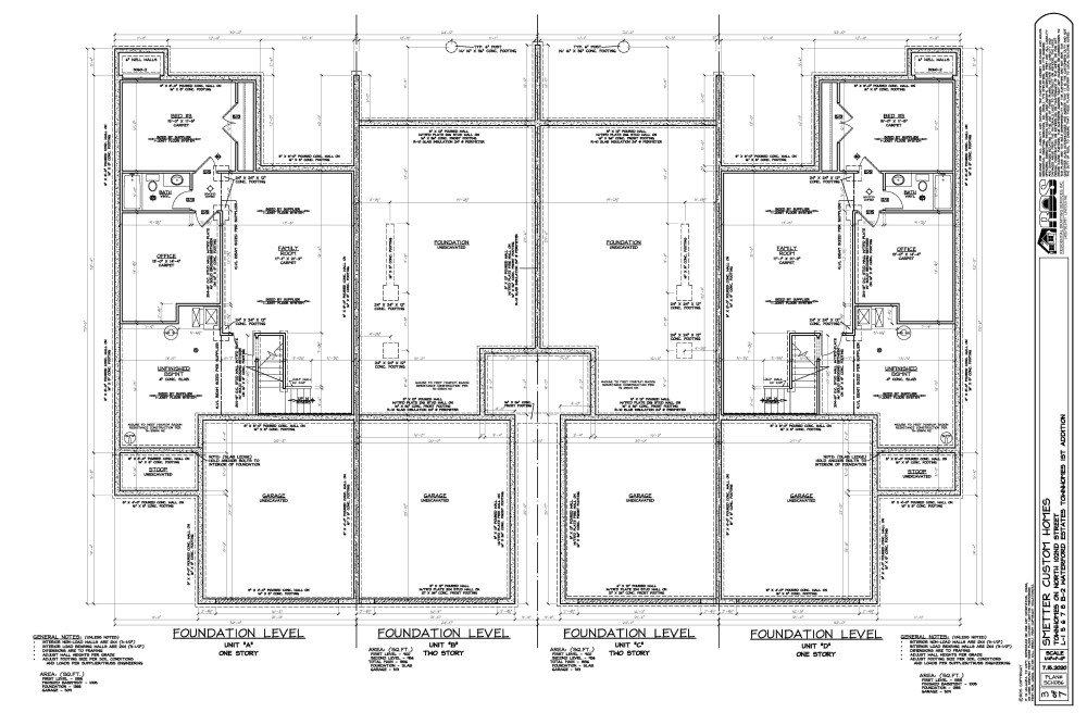 Floor Plans | Smetter Townhomes
