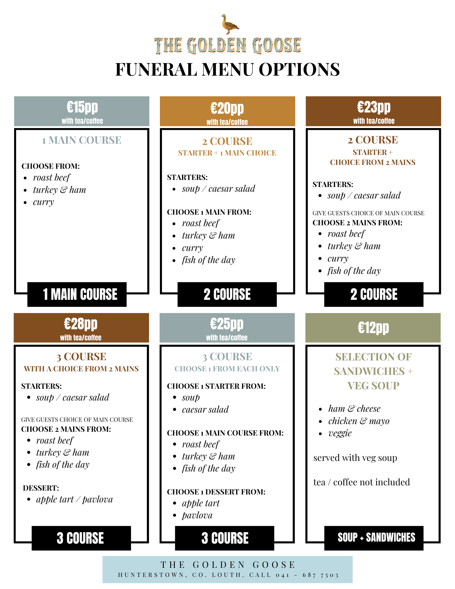 The Golden Goose Bar and Restaurant Ardee