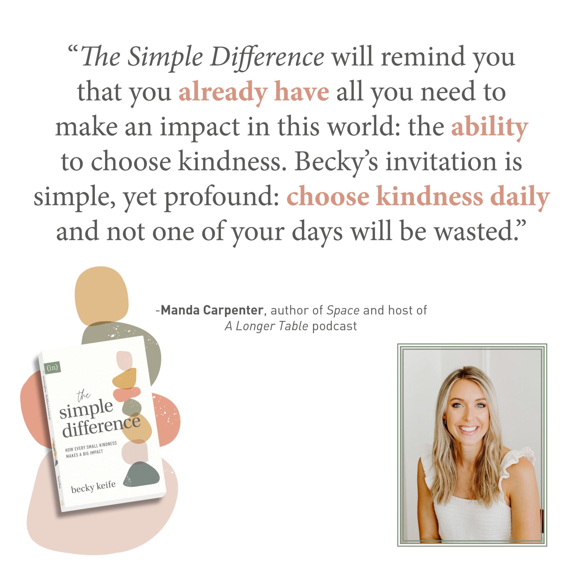 The Simple Difference | Becky Keife