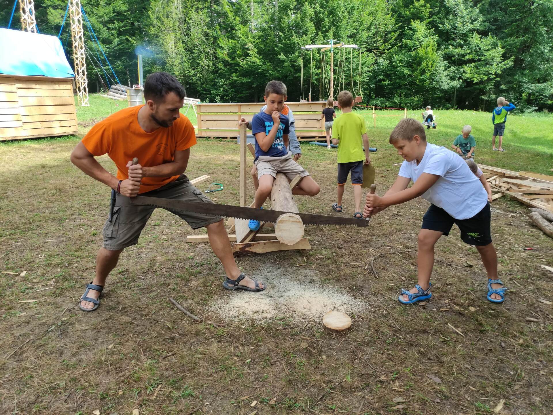 Gozdni oddelek = Nepozabni poletni tabori