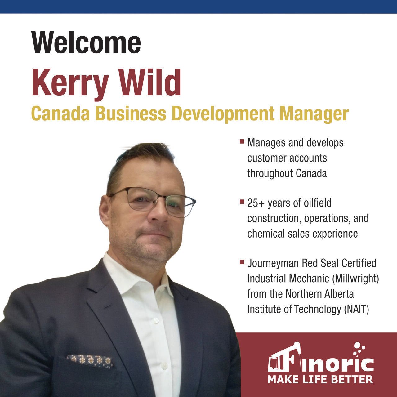 Welcome Kerry Wild To The Finoric Team
