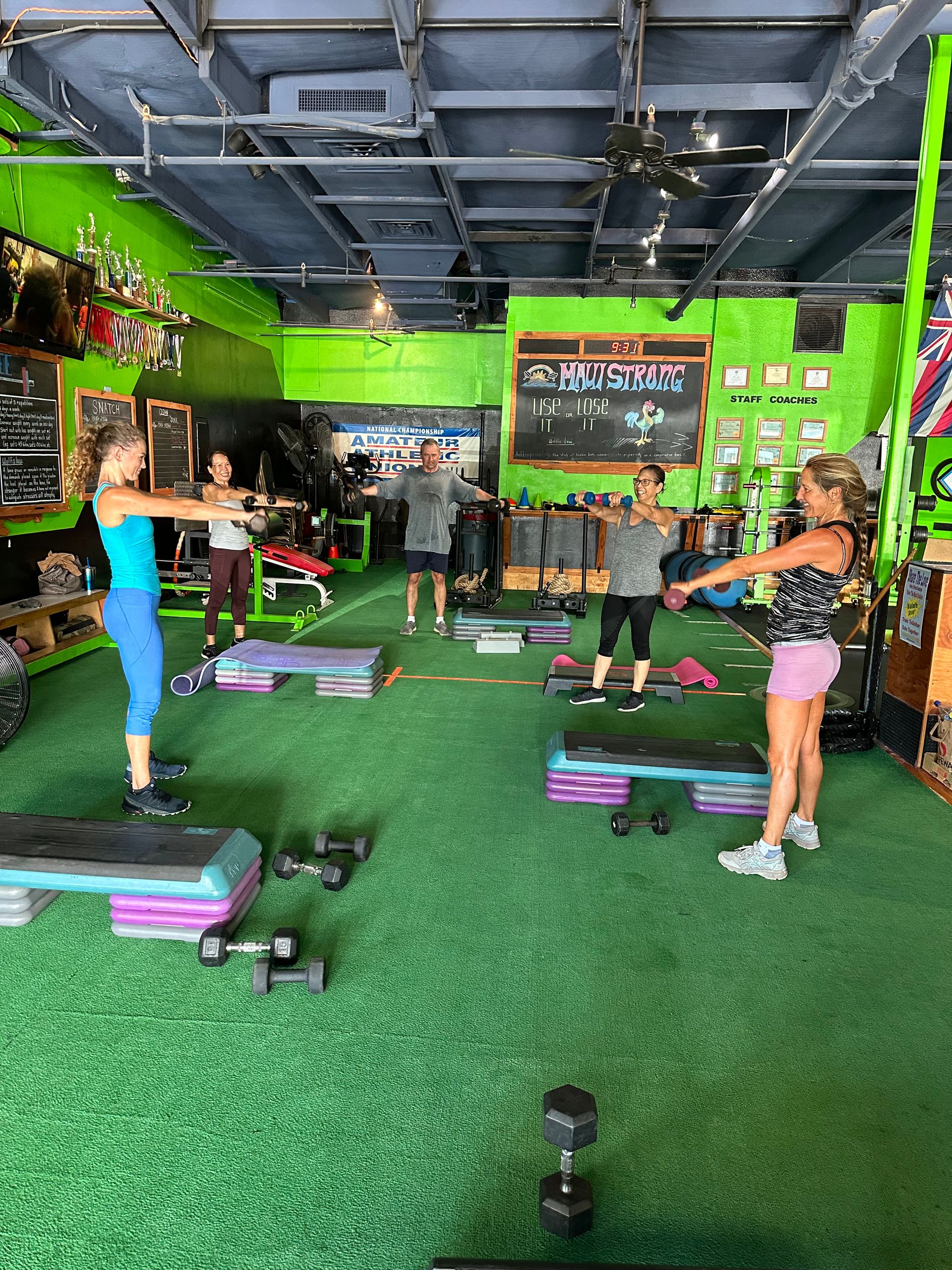 Maui Strong | Valley Isle Fitness | Kihei's Safe Fitness